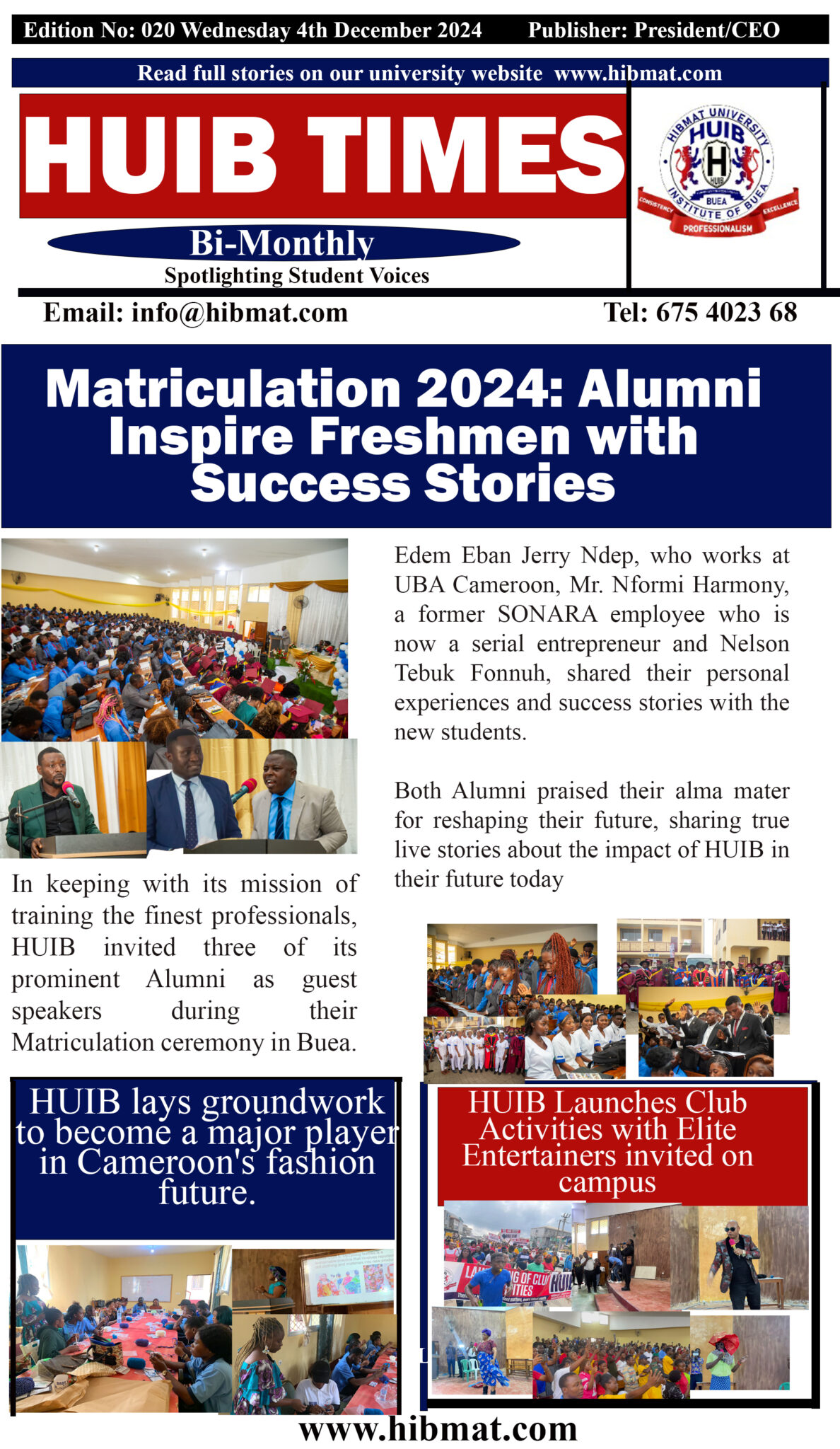 International Students - HUIB